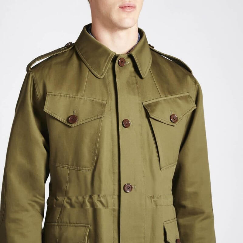 RM Williams 'Montgomery' Jacket - Olive - tommytwice.com