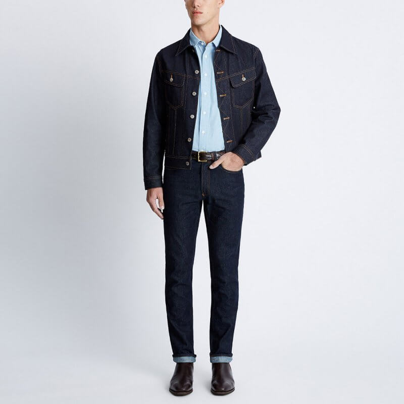 RM Williams Classic Denim Rider Jacket - tommytwice.com